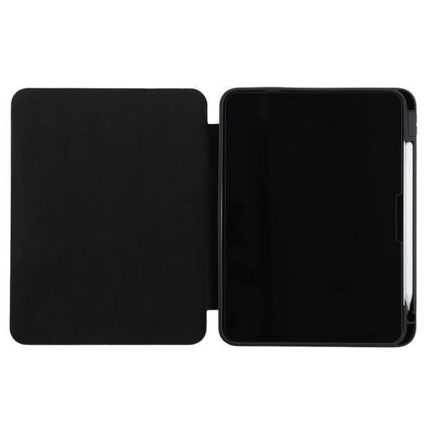 2種類の立て方ができるiPadケース●250×182×13mm●袋入●TPU、PU