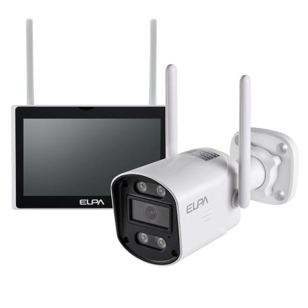 ●300万画素の高画質●カメラ最大10台まで接続でき、同時録画が可能●配線不要で簡単接続●Wi-Fi 4/6対応 2.4GHz/5GHzの両方に対応で電波干渉を軽減●micro SDカード　モニターは最大512GB(別売)対応●LANケーブ...