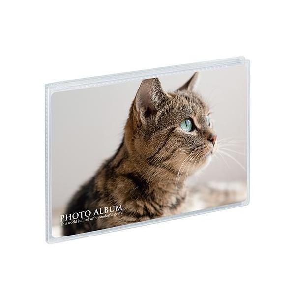 ●商品説明写真が生える高透明ポケット採用、薄型・軽量 コンパクトタイプです。表紙ポケット付。お好きな写真をセットすれば、オリジナルの表紙になります。◆商品仕様サイズ:縦117/横171/背幅7(mm)KGサイズ ヨコ20枚収容