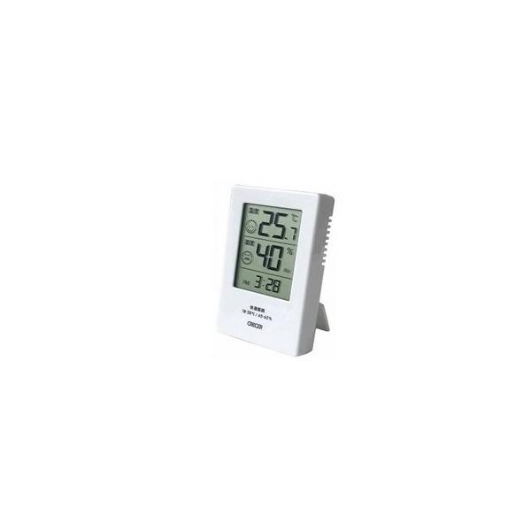 ■商品特徴ニコニコマークで快適範囲をお知らせデジタル時計を搭載本体 90×60×18mm/約68g製造 中国製特徴・ニコニコマークで快適度を表示・デジタル時計あり・背面に壁掛け用穴あり・卓上スタンド付き本体使用温度 -10〜50℃測定温度範...