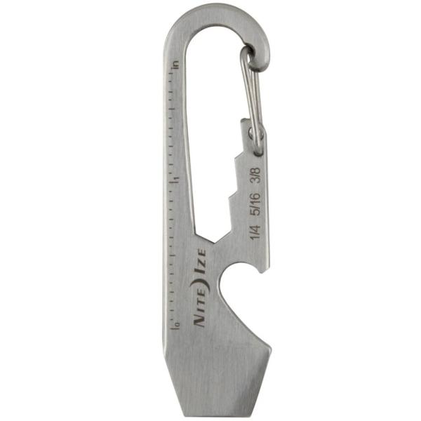 ドゥ―ヒッキーシリーズのファーストモデル手のひらサイズの小さな本体の中に5つの性能を備えた、持っているといざという時に便利なマルチツール　　　(1)ボトルオープナー　　　(2)ボックスカッター　　　(3)スクリュードライバー　　　(4)ボル...