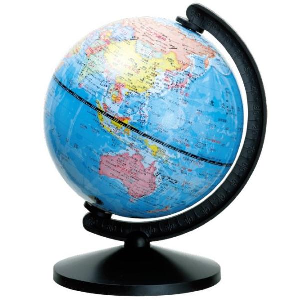 ◆商品特長机の上にピッタリのコンパクトサイズ地球儀!小さくても国名が見やすい!・球経130mm　・行政図タイプ主な仕様・商品サイズ/H180mm(球径φ130mm)・商品重量/269g(本体)・包装サイズ/W133×D133×H182mm・...
