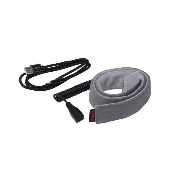 ヒーター形式 カーボンナノチューブヒーター(発熱部：20×260mm)温度特性 外気＋10℃(ヒーター本体：20℃において)電源・消費電力 USB電源・5V　0.5A　2.5W電源コード USB A(オス)、USB-TypeCコネクター着脱...