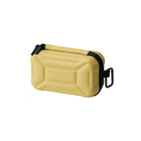 ■商品特長コンパクトサイズのセミハードポーチカラビナ型フック付き小物収納にサイズ 18.5W11.5L7.5H内寸 約17W9.5L3.5H