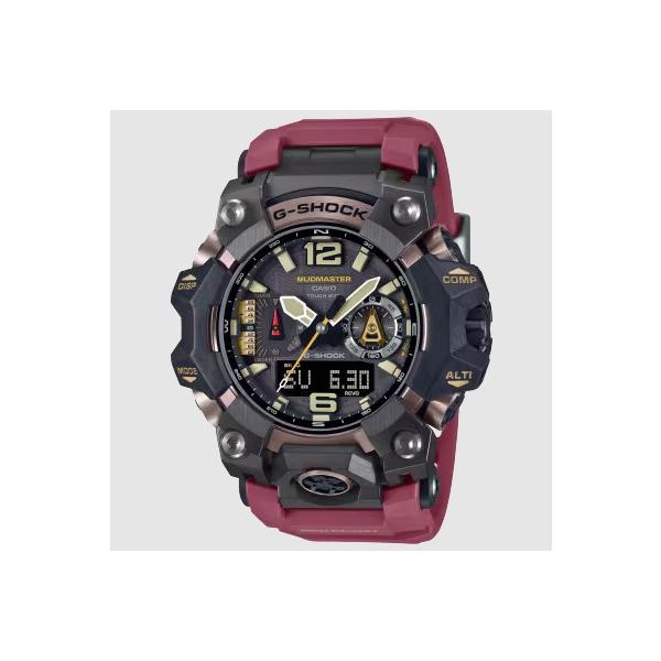 1983年の誕生以来、タフネスを追求し続けているG-SHOCKから、金属パーツによる強固な外装で高い耐久性と装着性を実現したMASTER OF G MUDMASTER FLAGSHIPモデルです。このGWG-B1000は、カーボンコアガード...