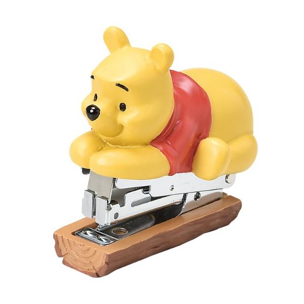 ディズニーキャラクターのホッチキス立つ姿がかわいいミニステープラー■商品サイズ：4.5W×6.5L×6.5Hcm■材質：レジン、スチールこのような用途に文房具 セロテープ 事務 オフィス 学校 恐竜