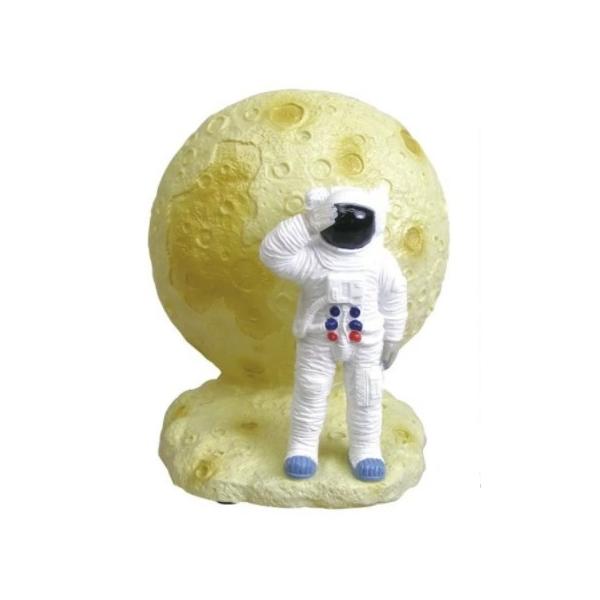 ■商品特徴月面で敬礼するアストロノーツのルームランプサイズ 10W×7L×11.5H単四型電池3本使用(本体には付属しません)