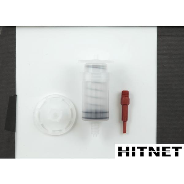 ・自動式樹脂注入器（バネ加圧）・追い打ち簡単・低圧(0.04N)タイプ、高圧(0.1N)タイプの2種類　※低圧タイプは(自動式低圧樹脂注入工法)適合品・容量　25ml/本・セット内容　本体50セット　座金50枚　ノズル2本e-ジェクター工法...