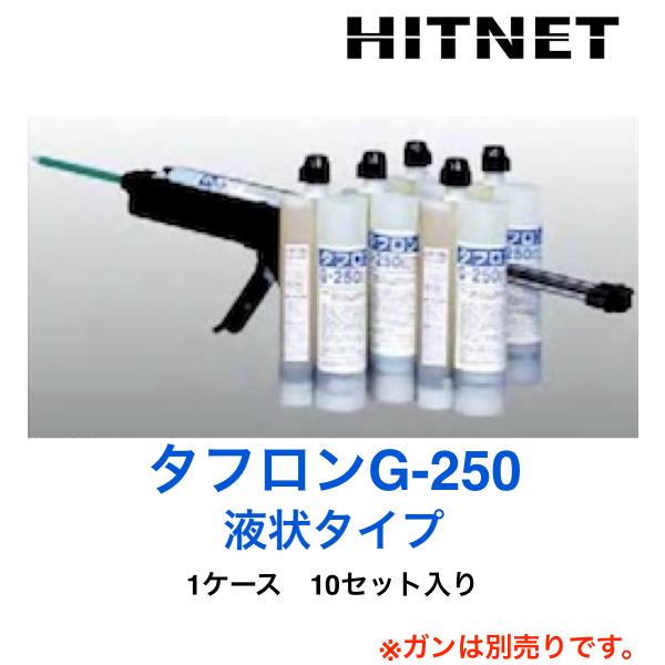 タフロンG-250は、コンクリート構造物の電裂や空際に注入するためのエポキシ樹脂系接着剤です。エポキシ樹脂の優れた特性を生かし、強力な接着効果を発揮し構造物の強度復元が可能です。コンクリート内部の鉄筋防食や構造物の防水、劣化防止にも大変な効...