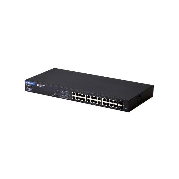 エレコム ( ELECOM ) EHB-SG2C24F-PL パソコン・周辺機器 ネットワーク機器 有線LAN スイッチングハブ