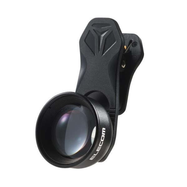 エレコム ( ELECOM ) P-SLZ2XBK スマートフォン・タブレット スマートフォン・携帯電話アクセサリー スマートフォン用カメラレンズ