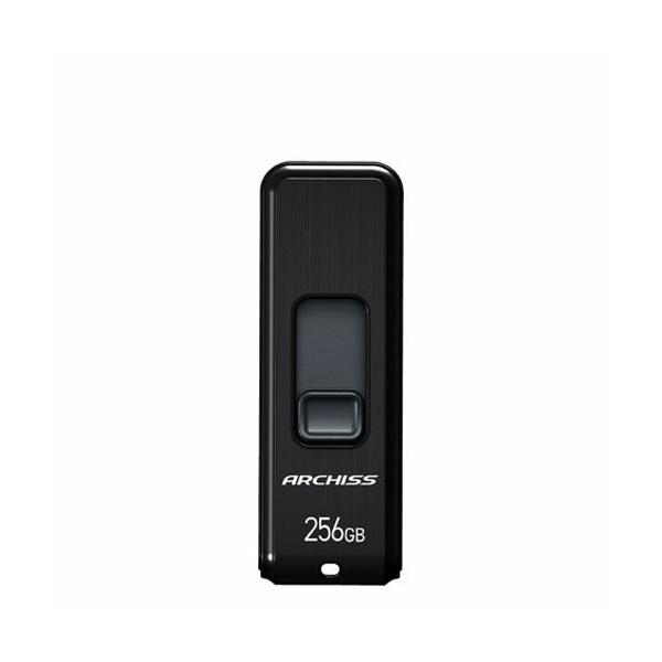 アーキサイト ( ARCHISITE ) AS-256GU3-PSB パソコン・周辺機器 外付けドライブ・ストレージ USBメモリ・フラッシュドライブ