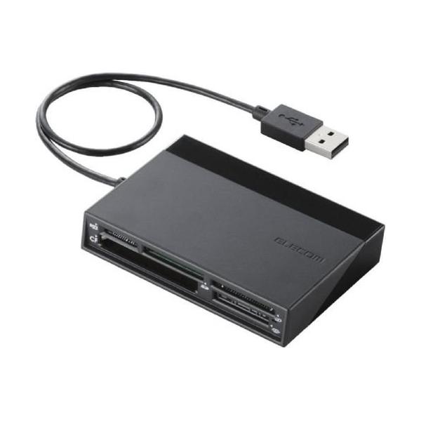 エレコム ( ELECOM ) MR-C24BK パソコン・周辺機器 外付けドライブ・ストレージ 外付けメモリーカードリーダー