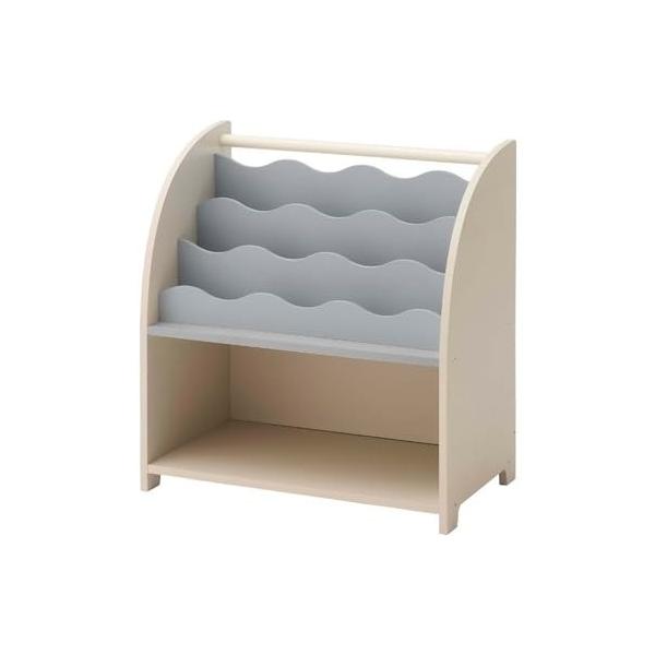 東谷 ( AZUMAYA ) COU-201GY インテリア・寝具・収納 子供部屋用インテリア・寝具・収納 収納 絵本棚