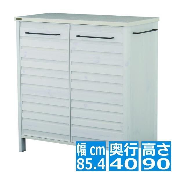 フォーフル ( 4FUL ) LF90-90C-WH インテリア・寝具・収納 収納家具 キッチン収納 食器棚・キッチンボード