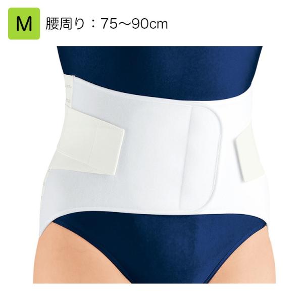 腰全体を包み込み、的確な固定力を提案●幅広設計で腰部全体を包み、伸縮性の高い背部素材で高い安定感でサポートします。●体の動きにフィットする2本の背部ステーが支持性を向上させます。●腹圧上昇を促進する60mm幅補助ベルトを採用しています。 サ...