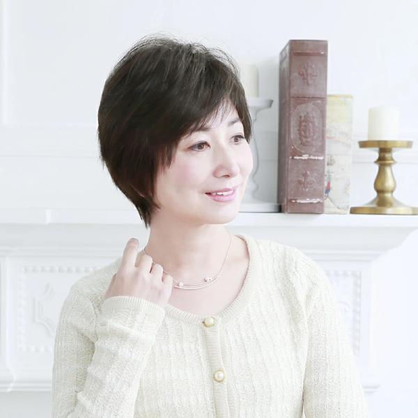 【プリシラ】 白髪かくしウィッグ　つむじタイプつむじをピンポイントにかくすつむじタイプ商品管理番号ST-004 サイズ つむじから前:約16.5cmつむじから後:約19cmスキン部分:縦:約6.3cm,横:約4.3cm人工スキン:有りクリッ...