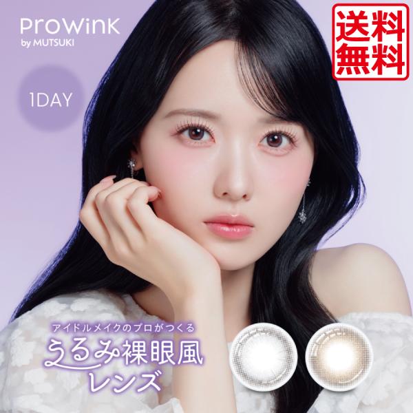 ※メール便で送料無料の商品です。決済方法が代金引換の場合、地域別送料が別途必要となりますので予めご了承くださいませ。●商品説明　ProWink プロウィンク (10枚入)×1箱種別：1日使い捨てコンタクト販売業者： ＰＩＡ株式会社製造国：台...