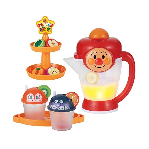 単品/-/-・Color:単品・cやなせたかし／フレーベル館・TMS・NTV・対象年齢：2才〜・使用電池：単4×3個別売り・それいけアンパンマンより、フルーツおやさいぜーんぶミックスアンパンマンおしゃべりミキサーが登場光と音と回転であそべる...