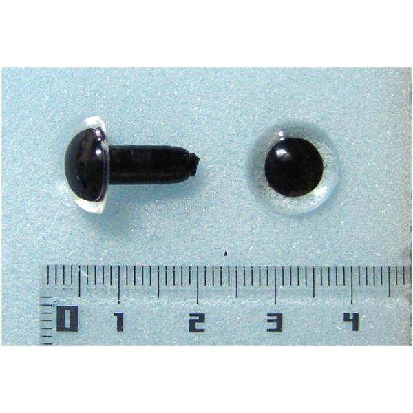 ◎クリスタルアイ（クリア）１２ｍｍが１０個です。 ◎一般的は樹脂製です。◎手芸用ボンド・木工ボンドで接着します。◎送料は、定形外郵便：１２０円です。◎追加購入や他の商品と同時購入の場合の送料は、別途再計算いたします。