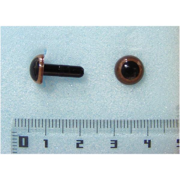 ◎クリスタルアイ（ブラウン）９.０ｍｍが５０個です。 ◎一般的は樹脂製です。◎手芸用ボンド・木工ボンドで接着します。◎ご注文数によっては、取り寄せになる場合もあります。
