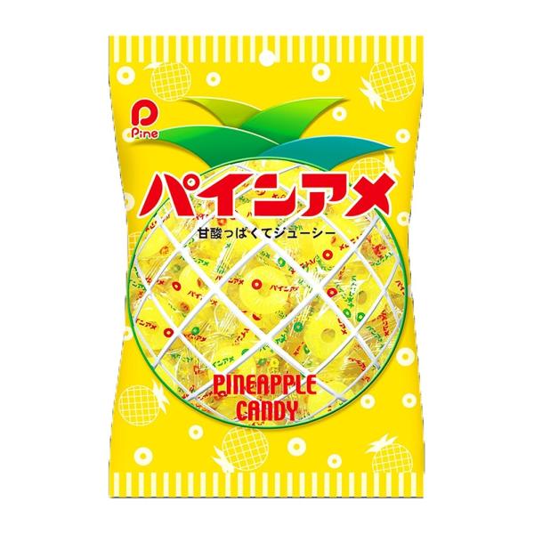 賞味期限 2026.12.31になります。あらかじめご了承のうえ購入くださいませ。さっぱりジューシーなパインの美味しさが楽しめるキャンディです。原材料・成分砂糖（国内製造）、水飴、パイナップル果汁、脱脂粉乳／酸味料、香料、着色料（紅花黄、モ...
