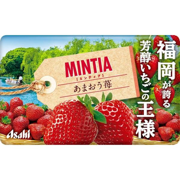 賞味期限 2026.10.31になります。またポスト投函での配達となります。あらかじめご了承のうえ購入くださいませ。ご当地で果実を食べているような特別感、満足感で気分転換ができる小粒タイプのフルーツタブレットです。 『ミンティア あまおう苺...