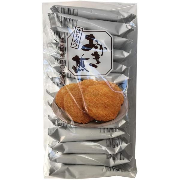 「商品情報」商品紹介米菓の原料米には国内産米のみを使用することにし、海外米は一切使用しておりません。国内産うるち米100%使用。しょうゆとはちみつで味付けをしましたまろやかな味わいの大判揚げ煎餅です。大判の揚げ煎餅ですが枠に入れて揚げること...