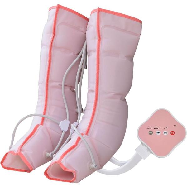 【着圧エアフットマッサージャー】履いてほぐすマッサージができる家庭用医療機器です。操作は簡単でボタン4つでコース・強さを選ぶだけで始まります。商品の重さは約1.3kgと軽く、折りたたんで収納も移動も楽々できます。■POINT[1]独自の3段...