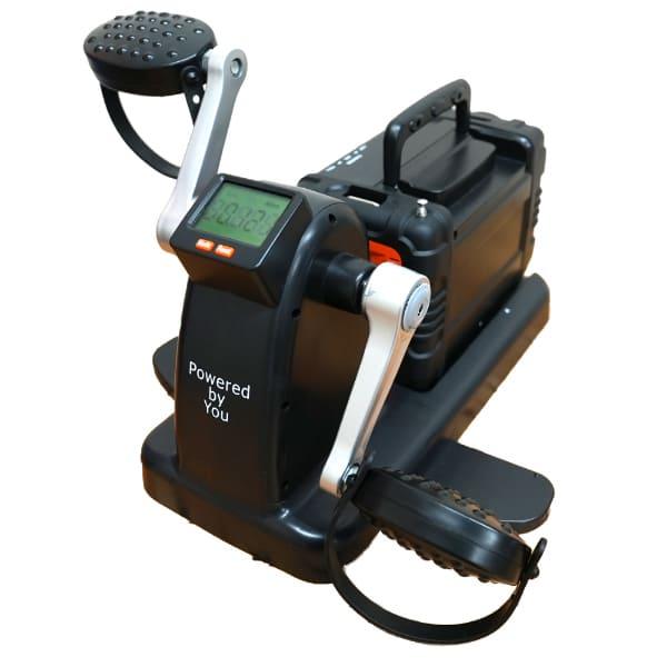 【まわしてチャージ充電丸PRO】ペダル式ポータブル電源！電気は自分で漕いで作る時代、24時間いつでも自分で電気が作れます。いざという時の頼れる自家発電！悪天候や時間帯、屋内や屋外どこでも大丈夫！アウトドア・災害時にも大活躍！災害時には電源の...