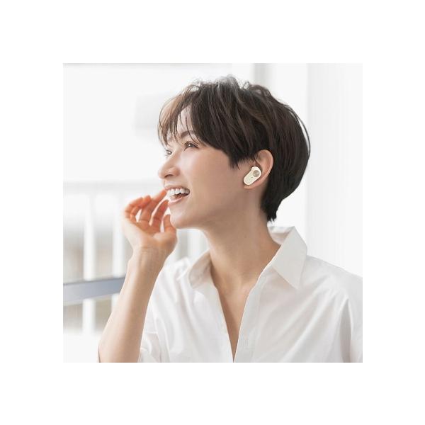 【みみサポスマート】イヤホンのようなおしゃれなデザイン！ワイヤレスイヤホン型集音器。音響特性やイヤホンの構造を補聴器のプロフェッショナル「認定聴覚アドバイザー」が監修した集音器です。■製品特徴・耳にスマートフィット。・日本語ガイダンス対応で...
