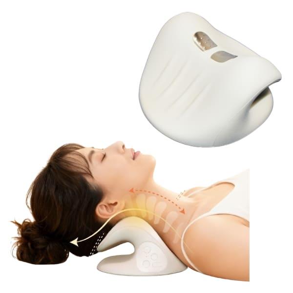 【SaiEL ネックキュア】「温熱×EMS×ストレッチ」のトリプル効果で忙しい現代人にありがちな緊張した首元に直接アプローチし、心身ともにすっきりと整えるネックマッサージャーです。15分の集中ケアで首から肩までじんわり温まり、独自のカーブ設...