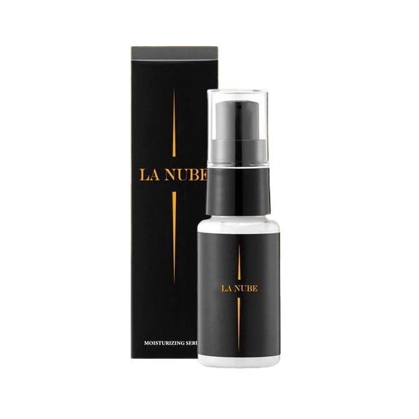 【LA NUBE MOISTURIZING SERAM 30ml】注目の美容成分「ヒト幹細胞培養液」、アミノ酸、コラーゲン、ヒアルロン酸など豊富な美容成分を含む「卵殻膜エキス」、美肌の湯として知られる温泉水「出雲湯村温泉水」、さらに肌にやさ...