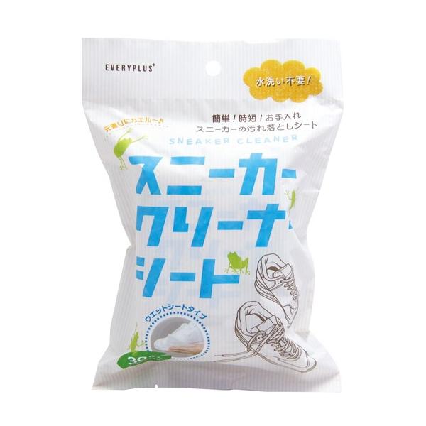 【スニーカークリーナーシート 30枚入×3個セット】拭くだけキレイ！「簡単・時短・水洗い不要」のスニーカー汚れ落としシート！汚れが気になったときにサッと使える携帯にも便利なクリーナーシートです。急な雨やお出かけ前のお手入れ、頑固な汚れ落とし...