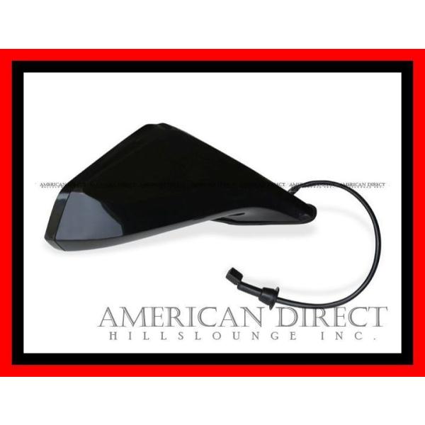 ■10-15y カマロ用純正タイプの電動ドアミラー 右側です。左右ご希望の際は左側もご一緒にお求め下さい。必ず写真をご確認のうえお買い求め下さい。未塗装。[パワーミラー：有] ※格納機能はありません。■適合車種 ： 2010-2015年式　カマロ