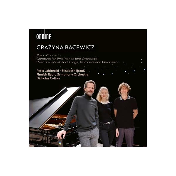 発売日:2023年05月11日 / ジャンル:クラシック / フォーマット:CD / 組み枚数:1 / レーベル:Ondine / 発売国:Europe / 商品番号:ODE-1427 / アーティストキーワード:Bacewicz , Gr...