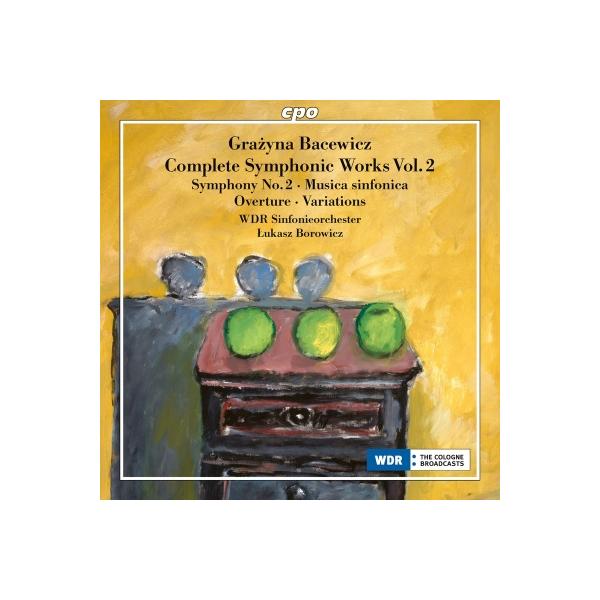 発売日:2024年02月15日 / ジャンル:クラシック / フォーマット:CD / 組み枚数:1 / レーベル:Cpo / 発売国:Germany / 商品番号:555660 / アーティストキーワード:Bacewicz , Grazyn...