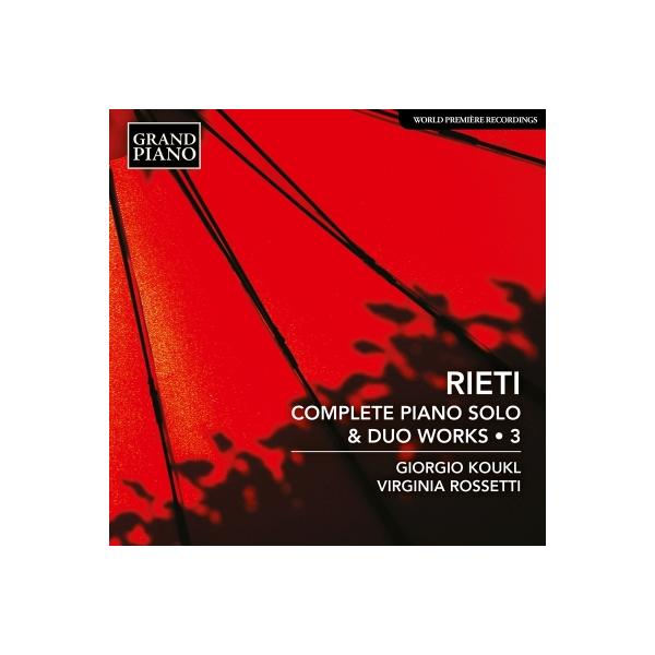 発売日:2025年05月29日 / ジャンル:クラシック / フォーマット:CD / 組み枚数:1 / レーベル:Grand Piano / 発売国:Europe / 商品番号:GP-955 / アーティストキーワード:Rieti , Vi...
