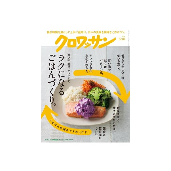 発売日:2026年04月 / ジャンル:雑誌（情報） / フォーマット:雑誌 / 出版社:マガジンハウス / 発売国:日本 / ISBN:206820526 / アーティストキーワード:クロワッサン編集部 女性誌　マガジンハウス内容詳細:知...