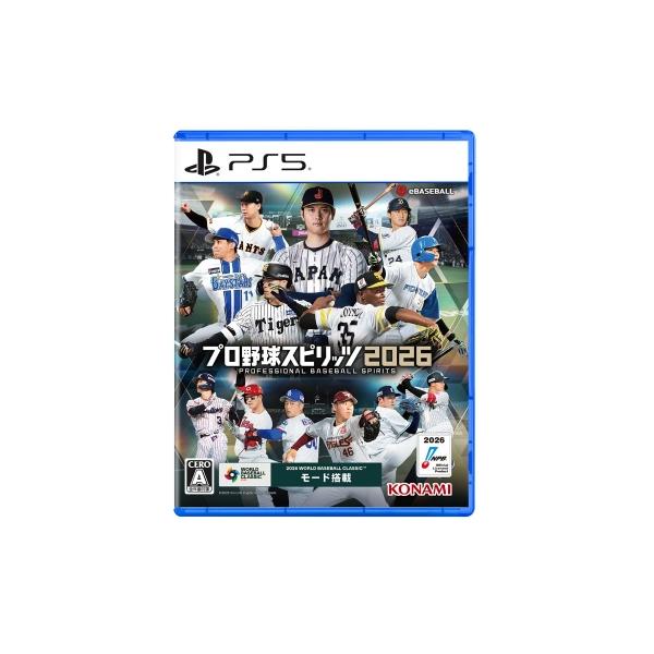 発売日:2026年07月16日 / ジャンル:ゲーム  / フォーマット:GAME / レーベル:コナミデジタルエンタテインメント / 発売国:日本 / 商品番号:ELJM-30940 / タイトルキーワード:プロ野球スピリッツ  2026...