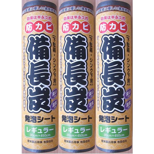 防カビ効果ＵＰ 炭で健康♪ 消臭防カビ炭シート 臭いカビ対策の必需品 色落ちなし 炭効果最大限！住環境改善 備長炭シートを敷くだけでカビ抑制 気になる臭い・湿気を改善！備長炭シート DXデラックス 防カビ強化仕様 カット済30×450cm ...