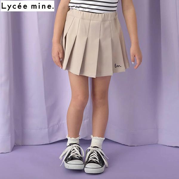 ◆素材　ポリエステル96% ポリウレタン4%◆商品カラー・ベージュ（画像よりやや明るめ）◆サイズ・110cm W46cm スカート丈27.5cm 股上20.5cm 股下5cm・120cm W47.5cm スカート丈30cm 股上21.5cm...