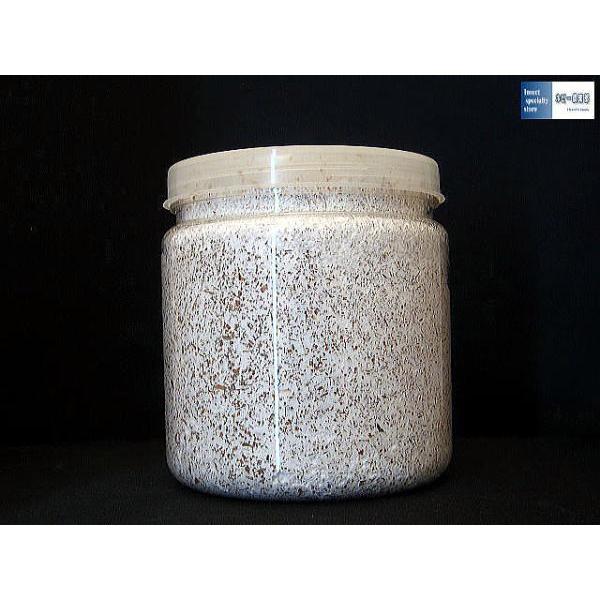 ブナ菌糸1400ボトル(菌糸ビン)オオクワガタ　幼虫の餌