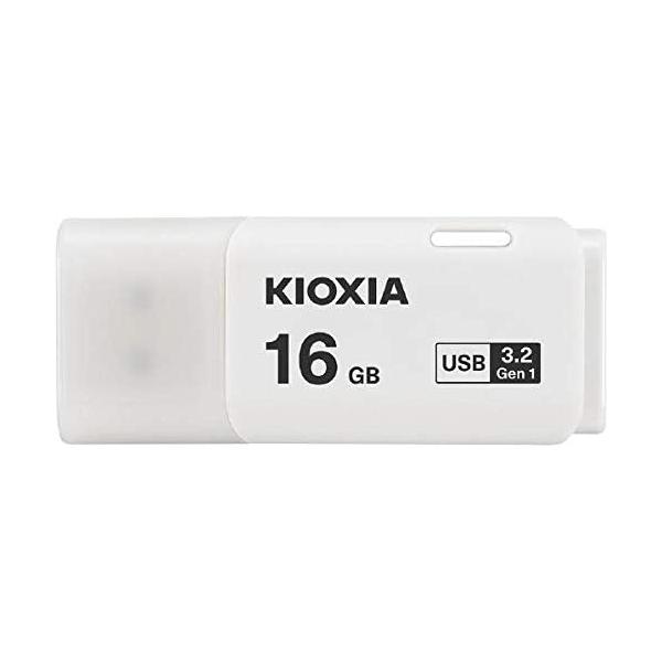 KIOXIA キオクシア USBフラッシュメモリ TransMemory U301 16GB KUC-3A016GW新品 純正品　正規品■商品特徴写真、音楽、映像、文書などの保存に便利で実用的なUSBフラッシュメモリです。■商品仕様●容量：...