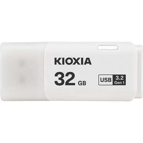 KIOXIA キオクシア USBフラッシュメモリ TransMemory U301 32GB KUC-3A032GW新品 純正品　正規品■商品特徴写真、音楽、映像、文書などの保存に便利で実用的なUSBフラッシュメモリです。■商品仕様●容量：...