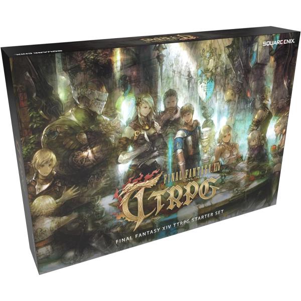 『FINAL FANTASY XIV TTRPG スターターセット』には、君が仲間と共に『FINAL FANTASY XIV TTRPG』(FFXIV TTRPG)を遊び、エオルゼアでの物語を紡ぐために必要な『プレイヤーブック(入門用)』『...