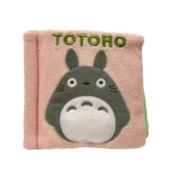 【となりのトトロ】『初めての出会い　お出かけ絵本』赤ちゃん用の布製絵本です音がなる仕掛け入りですプレゼントにもおすすめです。※対象年齢0歳以上※丸洗い不可です。汚れた部分は湿った布で軽く拭いてください。※画像はイメージです。★パッケージサイ...