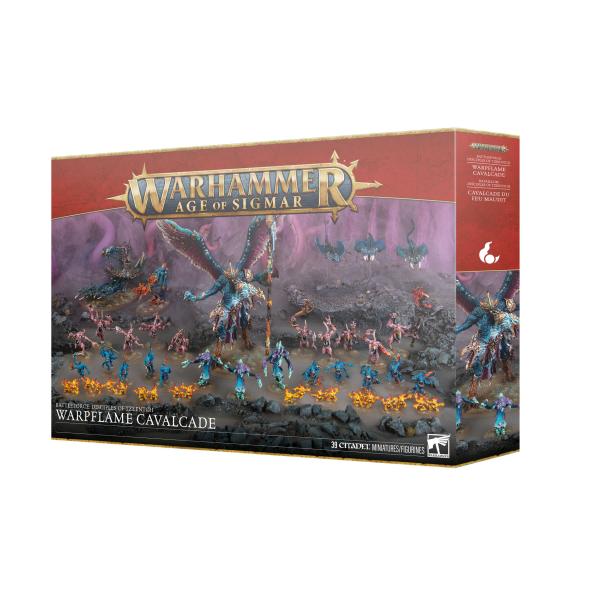 83-110 BATTLEFORCE：DISCIPLES OF TZEENTCH WARPFLAME CAVALCADE