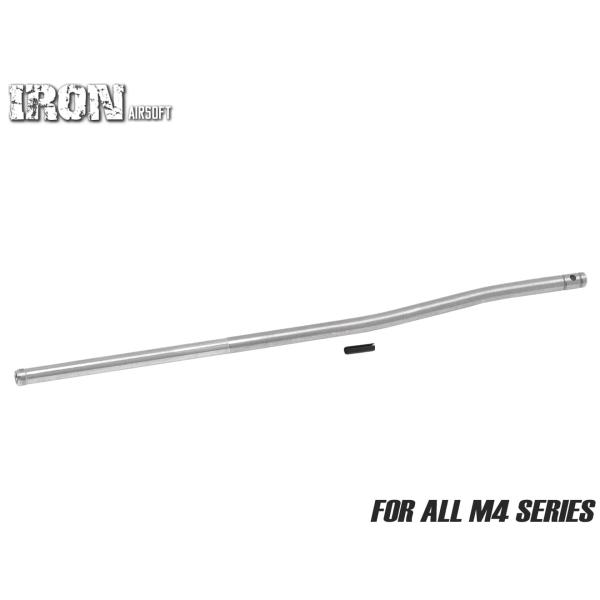 ★☆★ 5,500円以上ご購入で送料無料 ★☆★[カービンレングスより1.7インチショートなガスチューブ]●商品名 ： IRON AIRSOFT ショーティカスタム用 ステンレスガスチューブ for M4●商品番号 ： IRO-1005K●...