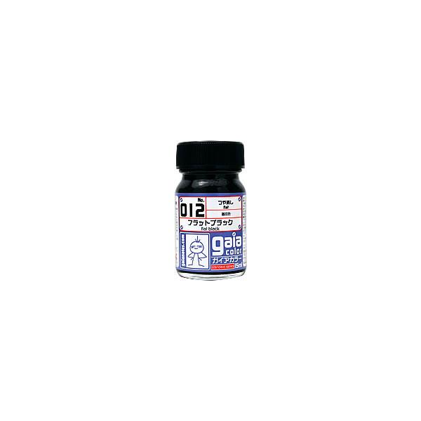 ガイアノーツ 012 フラットブラック 23301 プラモデル塗料